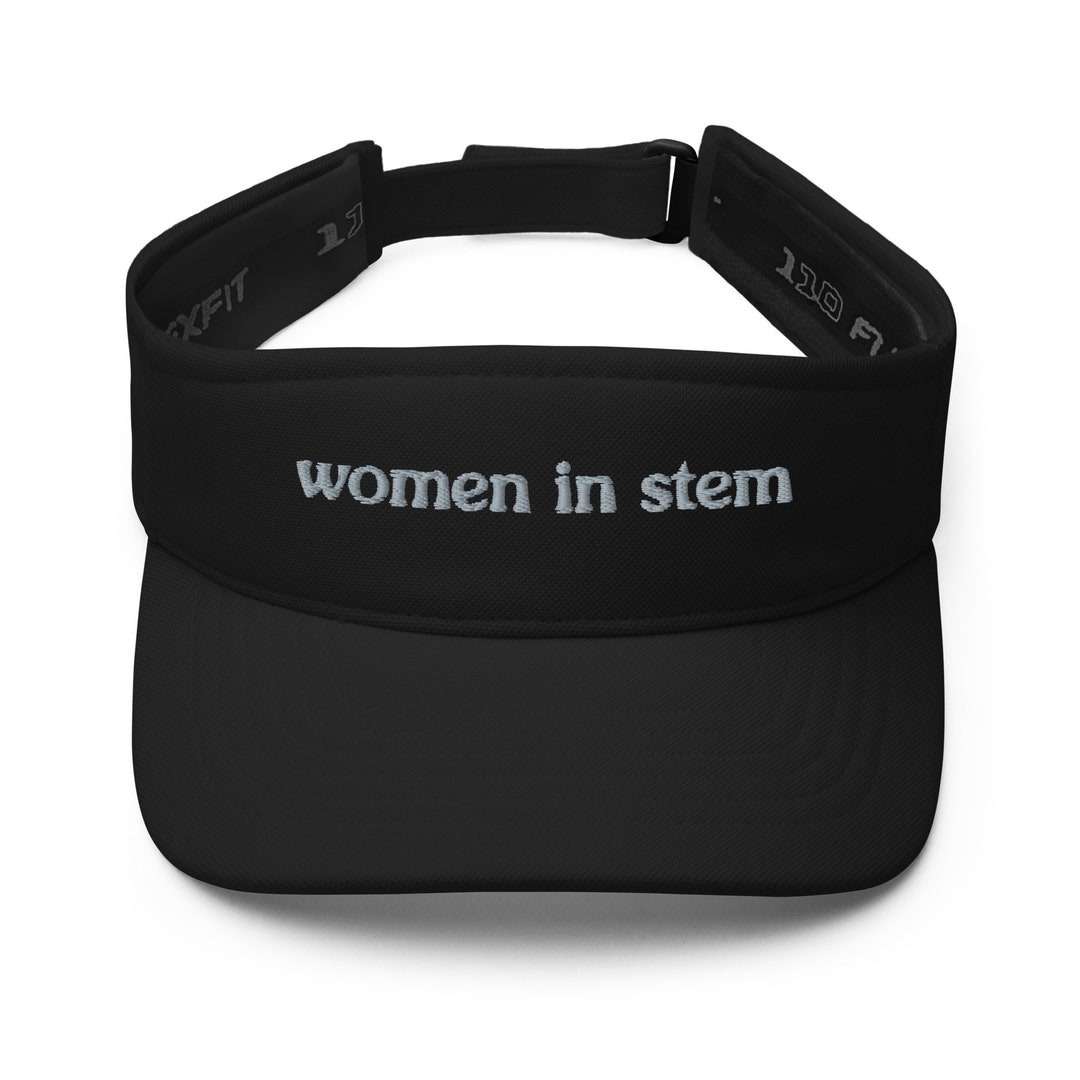 Women in Stem Visor, Stem Graduation Gift, Female Scientist Visor Hat ...