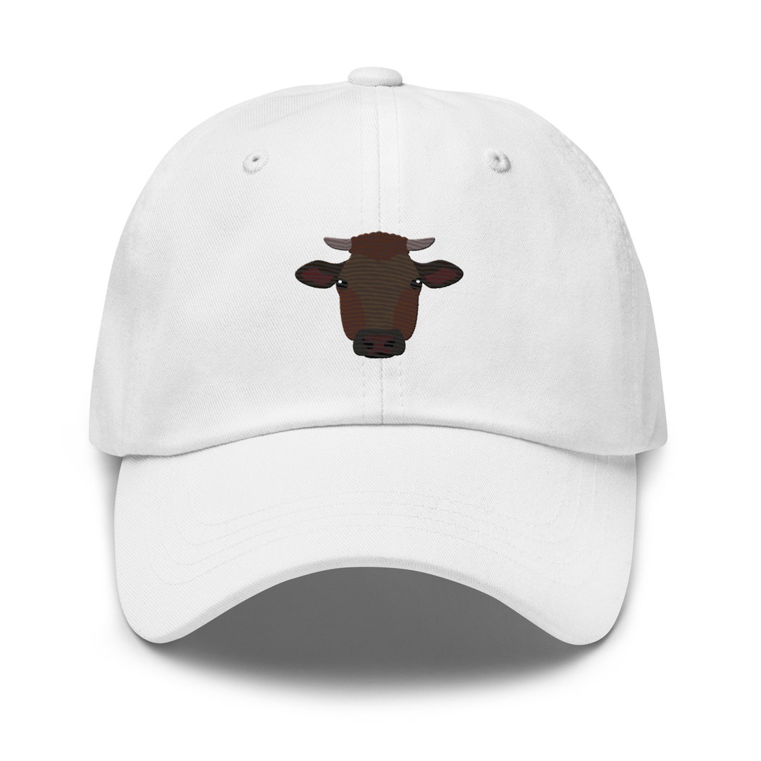 Wagyu Cow Hat, Wagyu Cattle Cap, Embroidered Unisex Dad Hat, Wagyu Cow ...