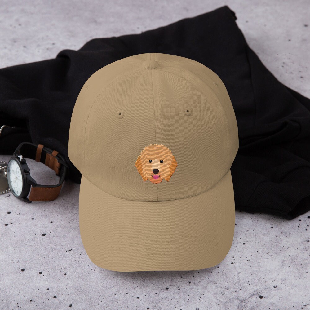 Goldendoodle Hat, Full Color Embroidery, Goldendoodle Gifts ...