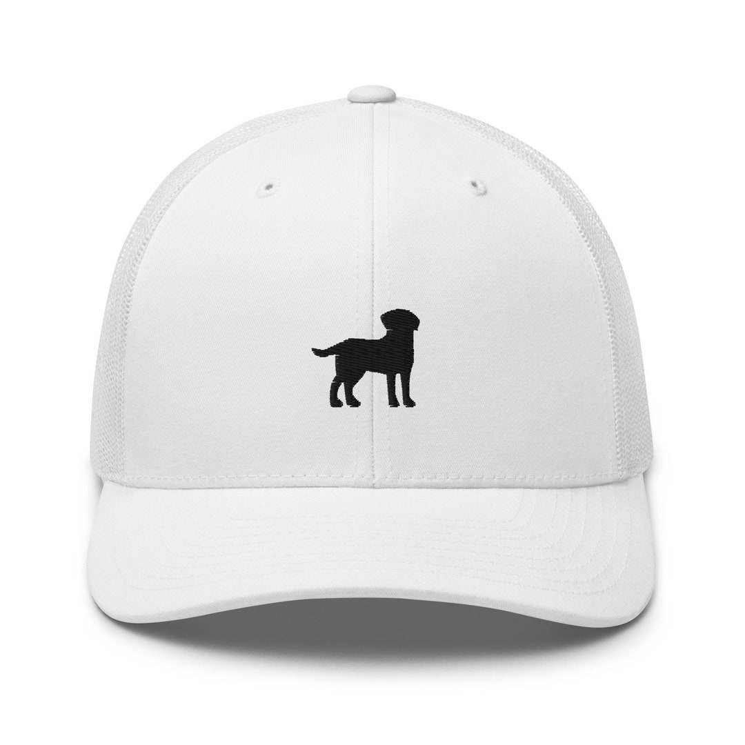 Black Labrador Retriever Trucker Hat, Lab Hat, Design 1, Lab Mom Hat ...