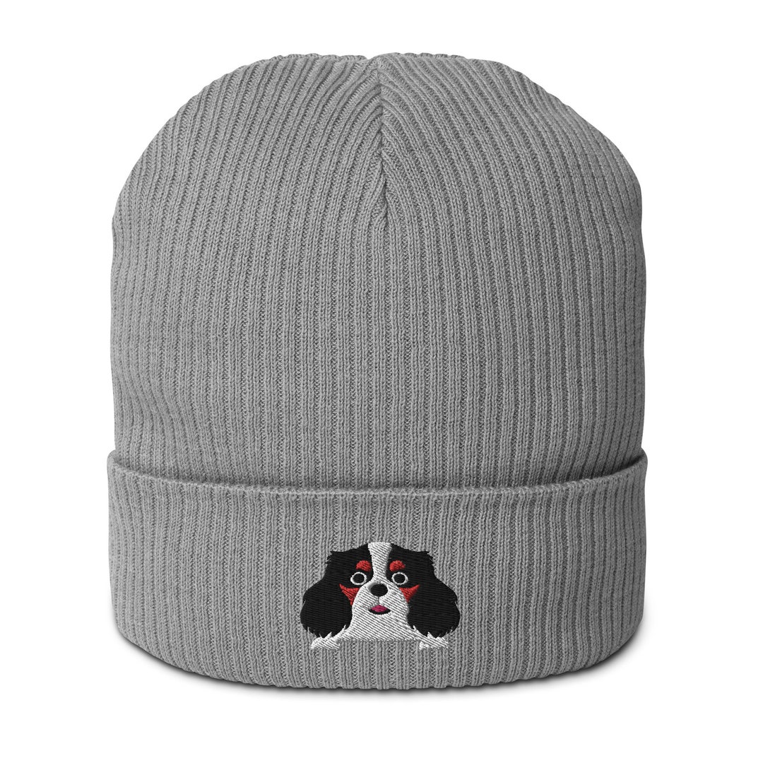 Cavalier King Charles Beanie, Cavalier Beanie, Embroidered Unisex ...