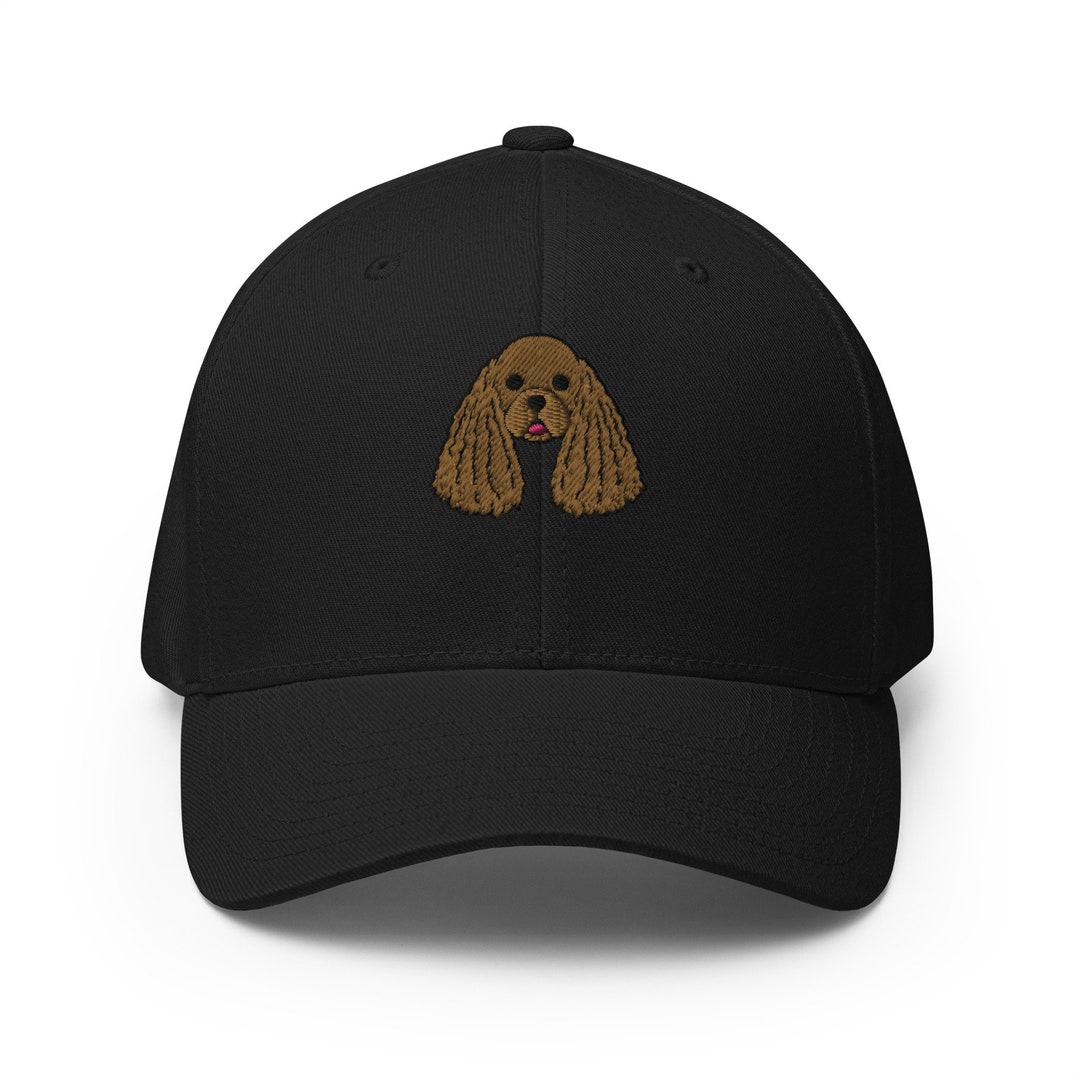 American Cocker Spaniel Hat, Embroidered Unisex Structured Hat ...