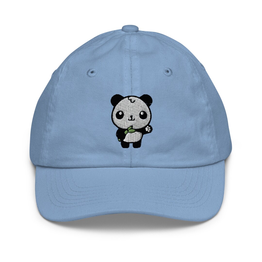 Panda Hats for Kids, Embroidered Panda Youth Baseball Cap, Panda Cap ...