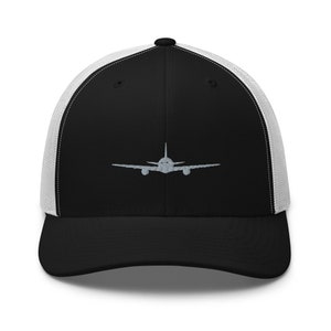 Airplane Trucker Hat, Embroidered Unisex Hat, Airplane Gifts, Pilot Hat ...