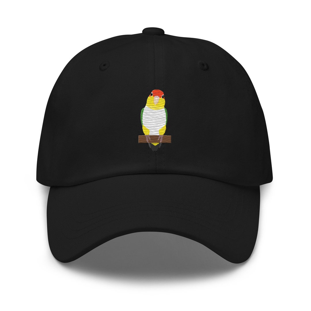 Caique Hat, White Bellied Caique, Caique Lover Gifts, Full Color ...