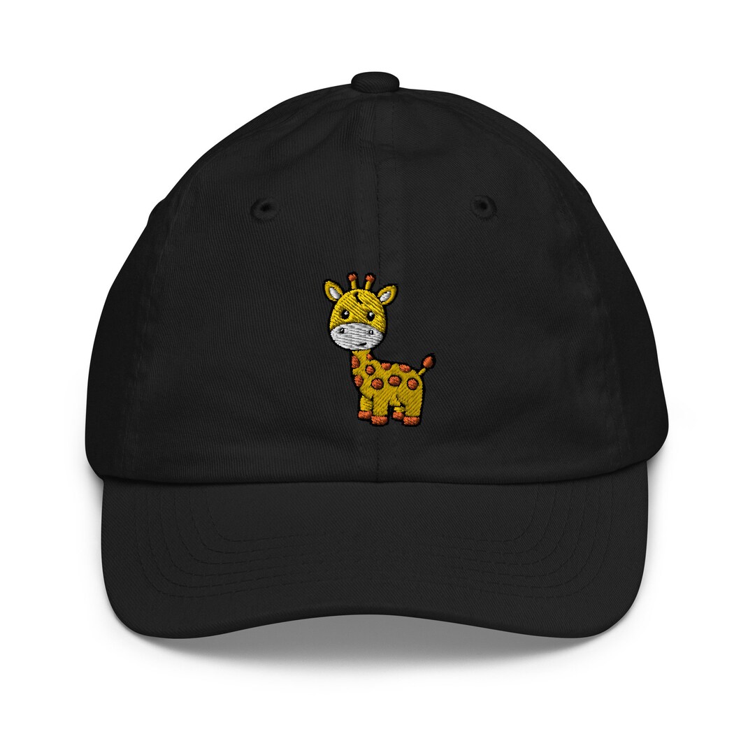 Giraffe Hat for Kids, Kawaii Giraffe Hat, Embroidered Unisex Youth Cap ...