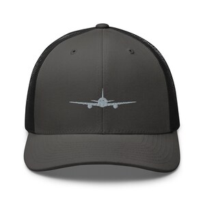 Airplane Trucker Hat, Embroidered Unisex Hat, Airplane Gifts, Pilot Hat ...