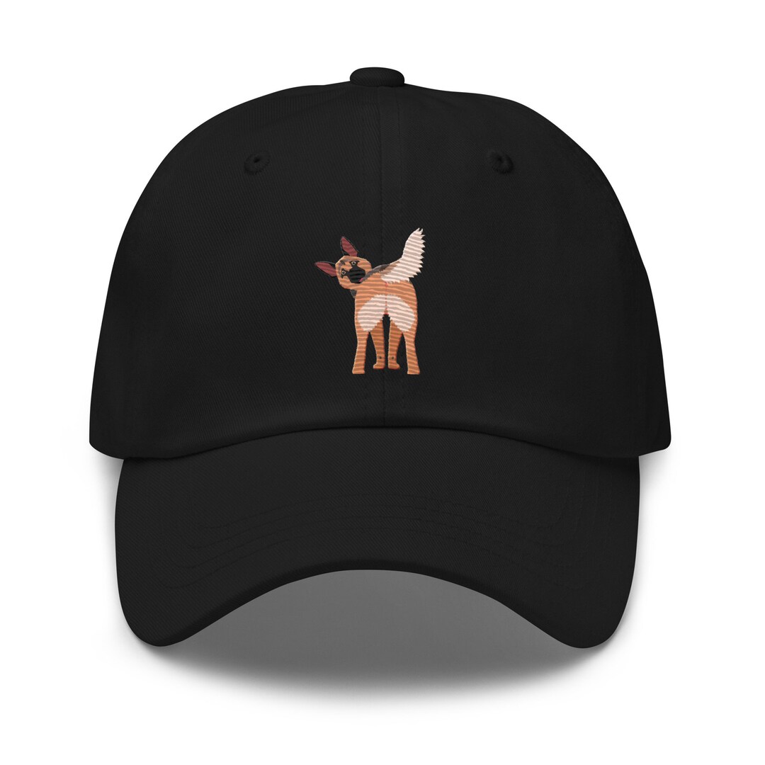 German Shepherd Hat, Full Color Embroidered Unisex Baseball Hat, Funny ...
