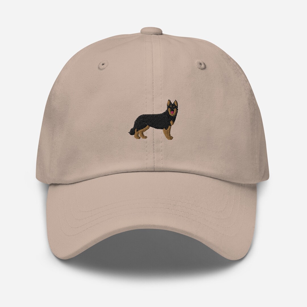 German Shepherd Hat, Embroidered Unisex Baseball Hat, German Shepherd ...