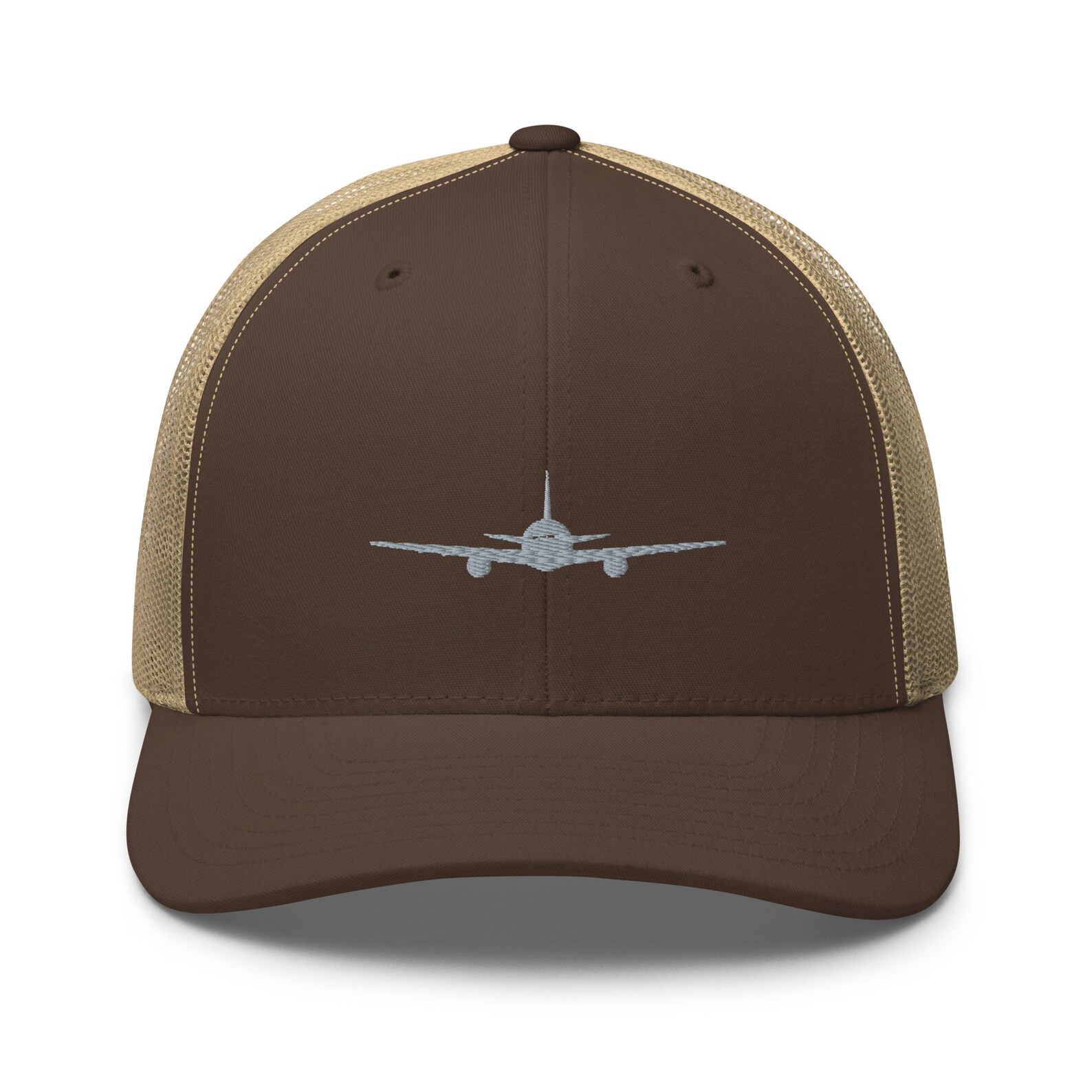 Airplane Trucker Hat, Embroidered Unisex Hat, Airplane Gifts, Pilot Hat ...