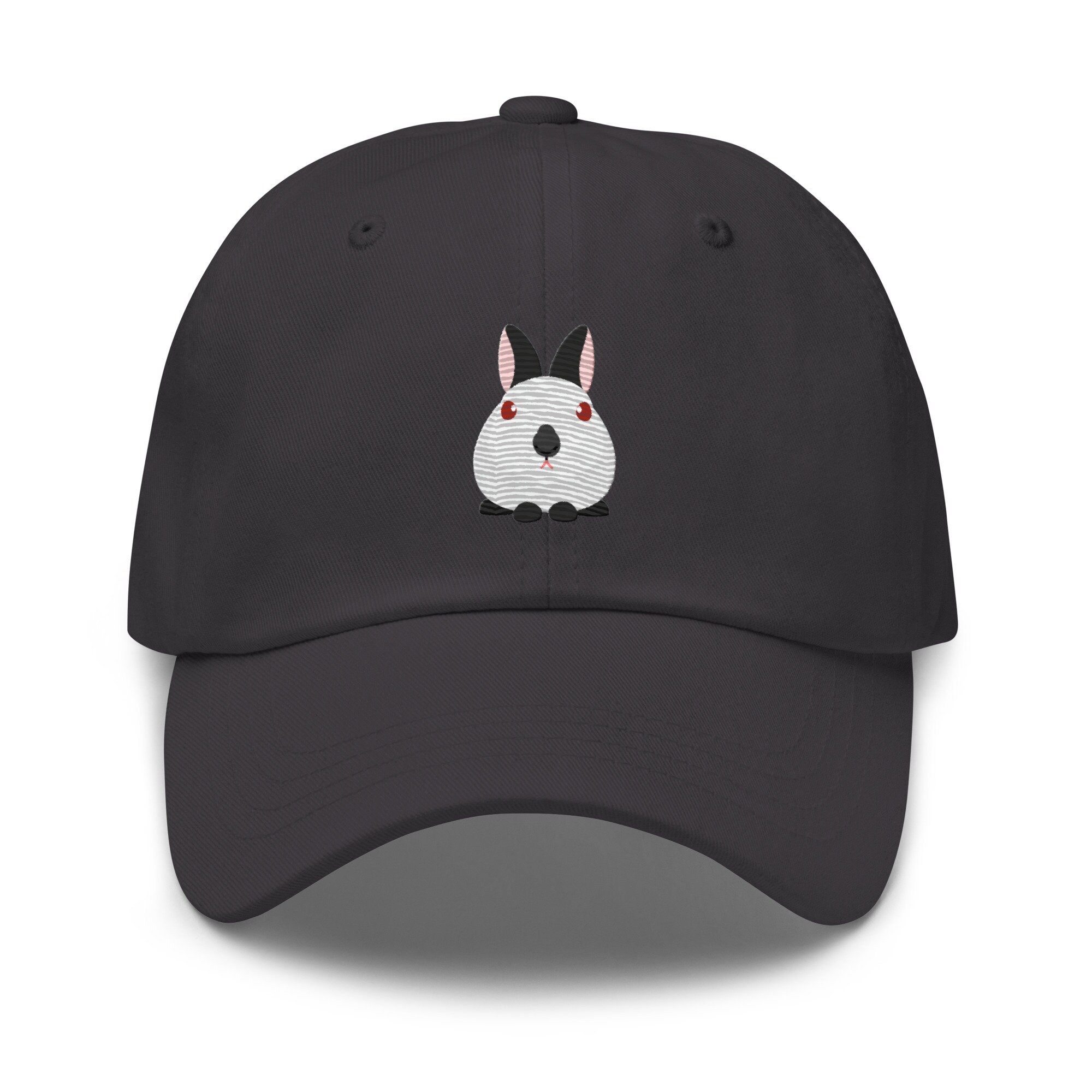 Himalayan Rabbit Hat, Full Color Embroidered Unisex Baseball Hat, for ...