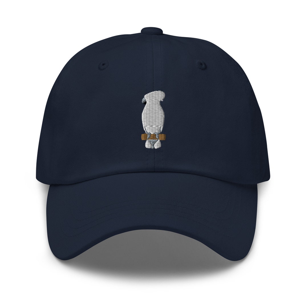 Umbrella Cockatoo Hat, Umbrella Cockatoo Gift, Embroidered Unisex ...