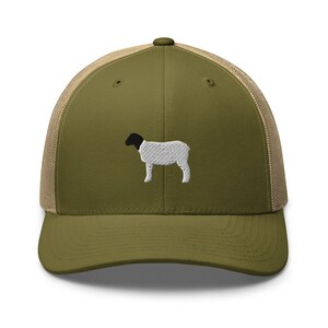 Dorper Sheep Trucker Hat, Embroidered Unisex Hat, Dorper Sheep Gifts ...