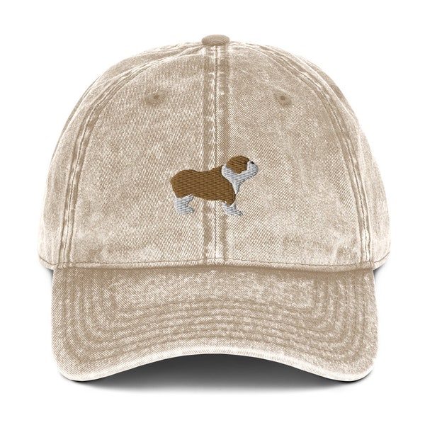Bulldog Hat - Etsy