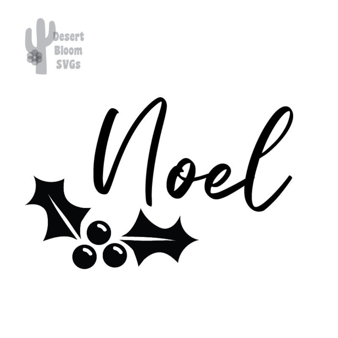 Noel SVG Digital File - Etsy
