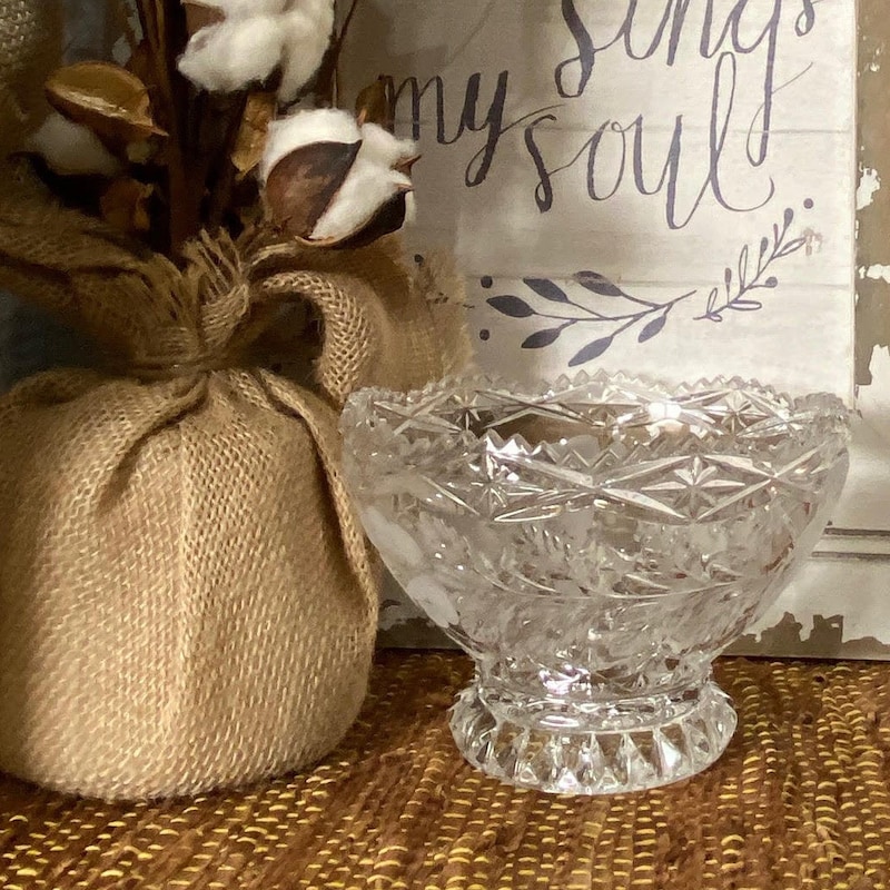 Cut Crystal - Etsy