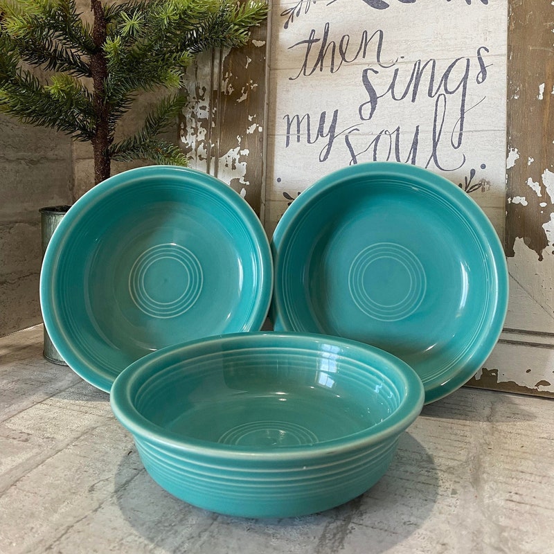Turquoise Bowls - Etsy