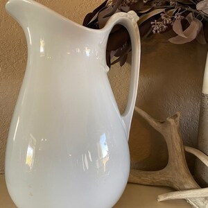 Royal Ironstone Pitcher With Lion Head Handle by John Edwards*antique ...