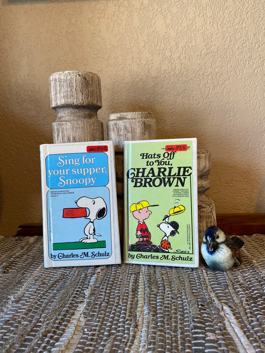 Set of Two Charlie Brown & Snoopy Books*sing for Your Supper Snoopy ...