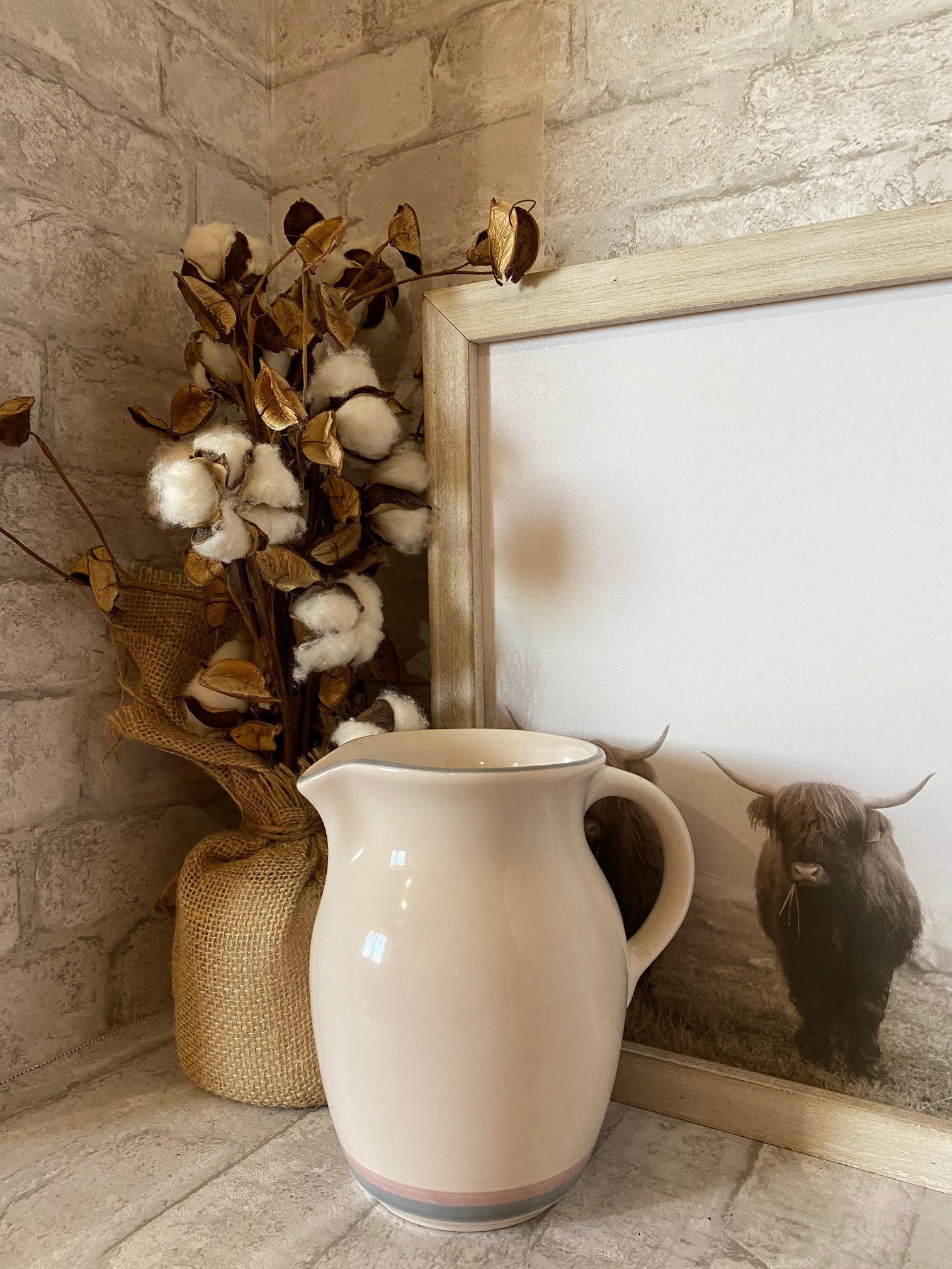 Pfaltzgraff Pitcher Small Stripe - Etsy