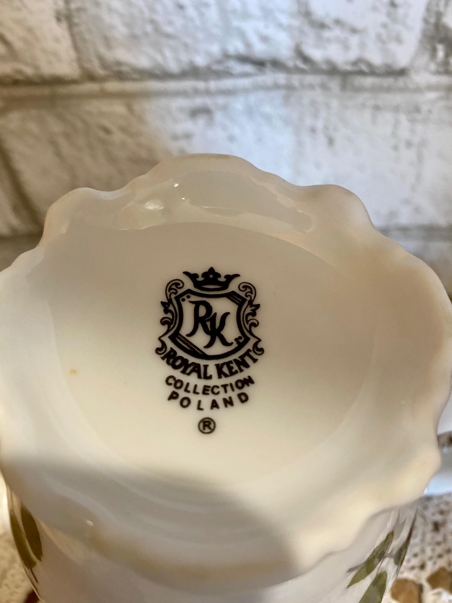 Vintage Rose Creamer by Royal Kent Collection Polandplease - Etsy