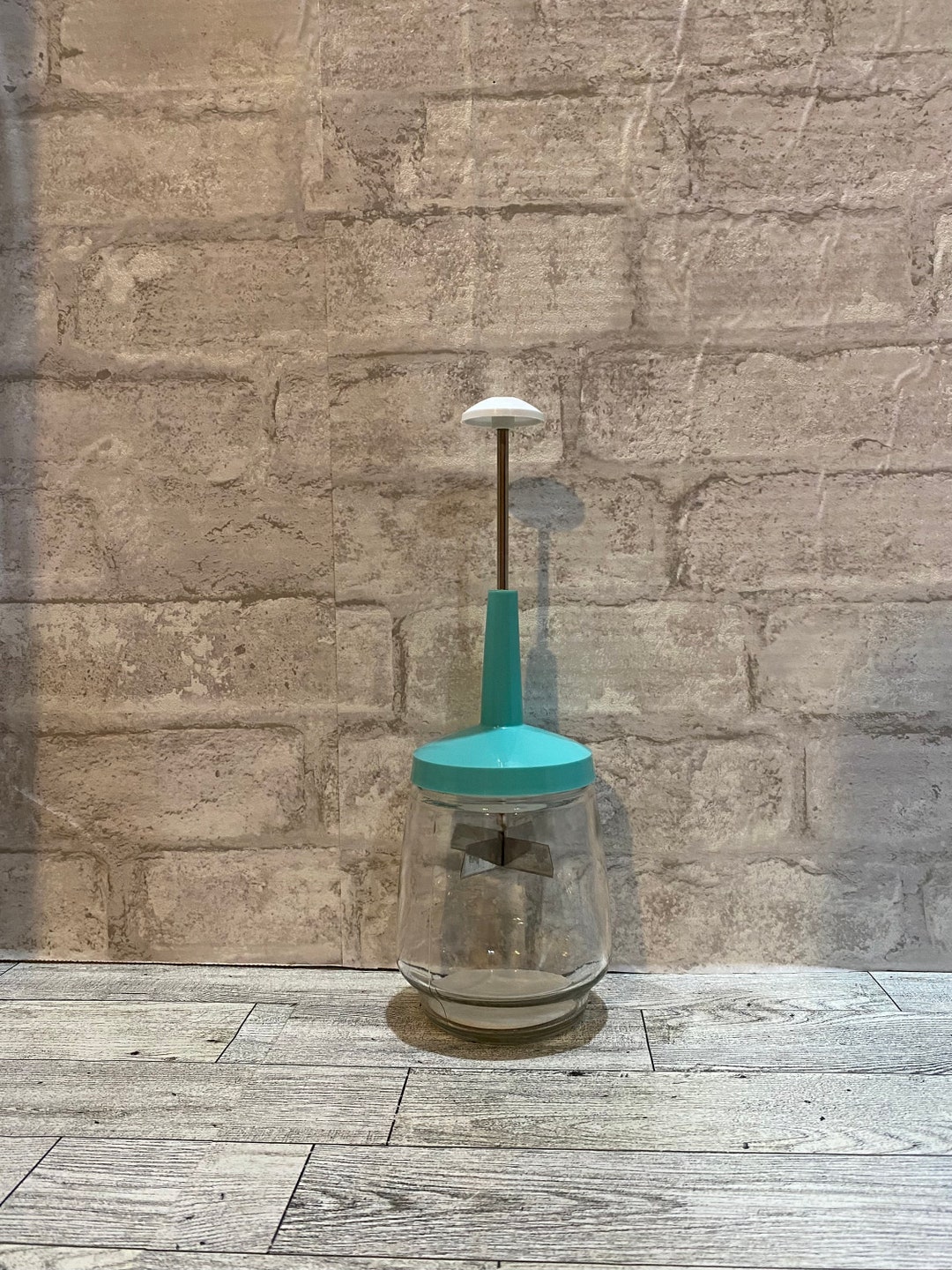 Turquoise Nut Chopper by Federal Housewares *1970's*vintage*made in the ...