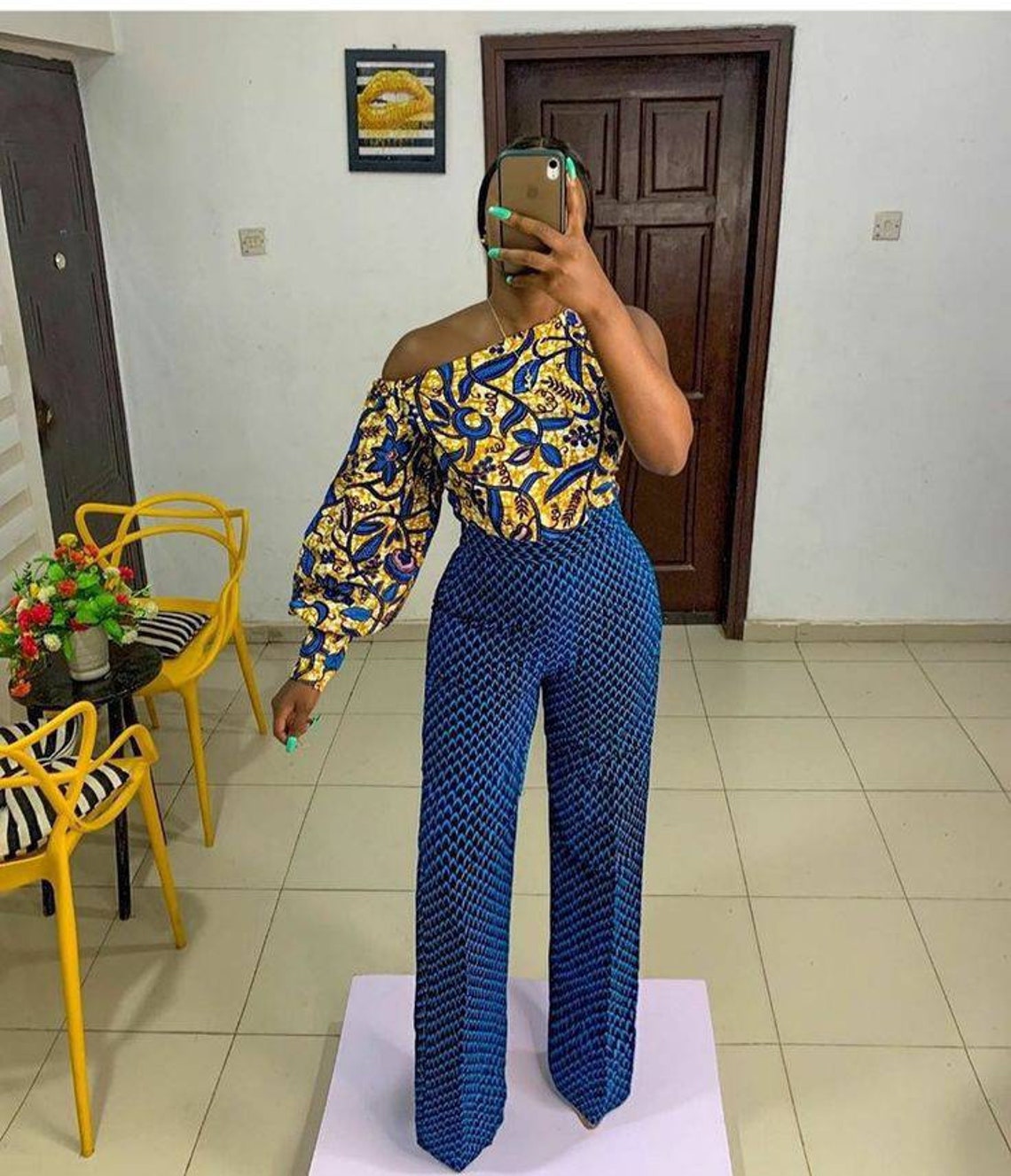 Ankara Pants and Tops African Print 2 Piece Set African | Etsy