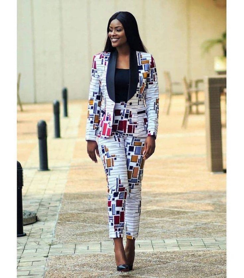 African Print Suit Ankara Suit Set African Wax Suit Ankara | Etsy