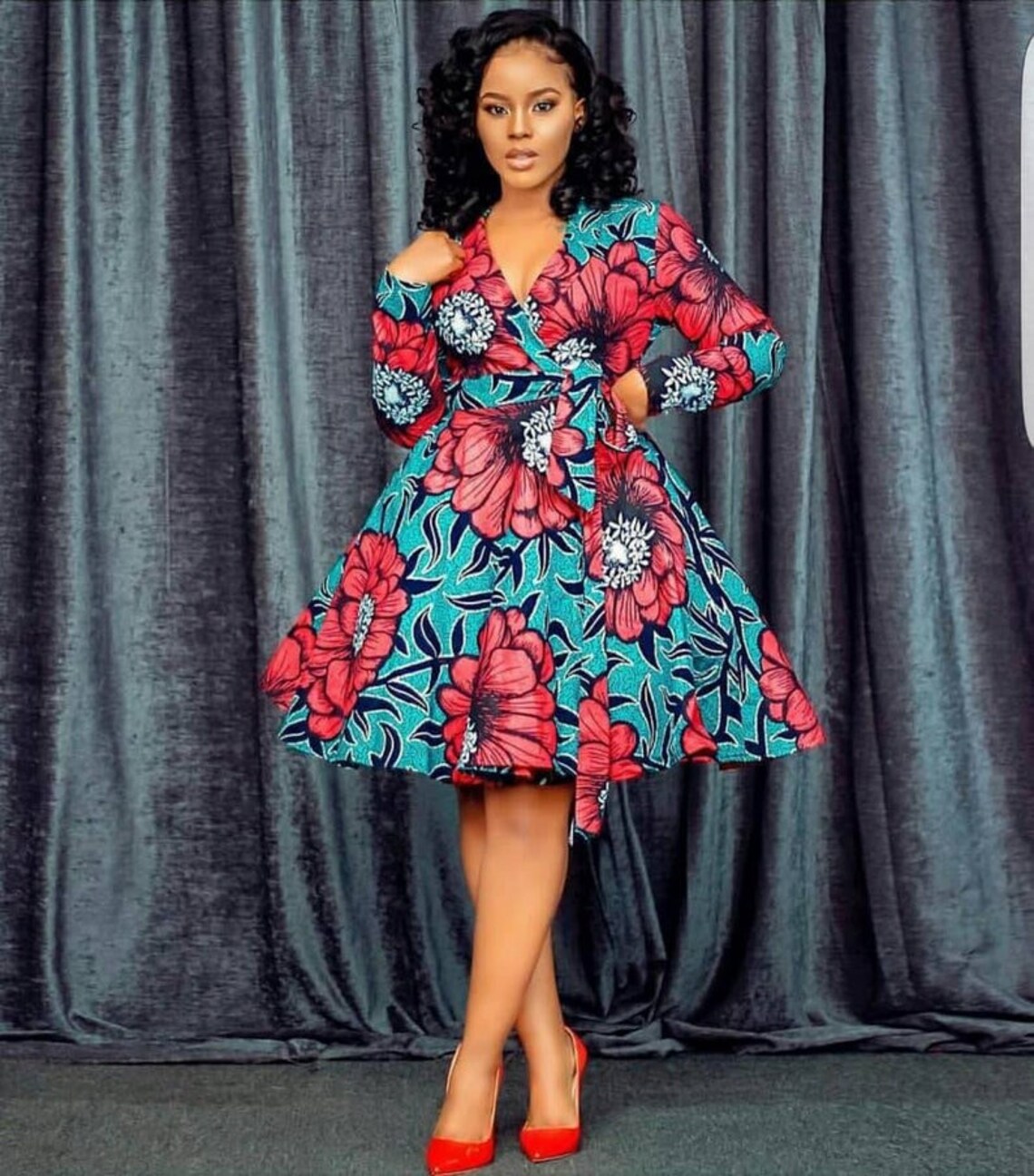 African Print Dress Ankara Dress African Print Formal Dress Ankara ...