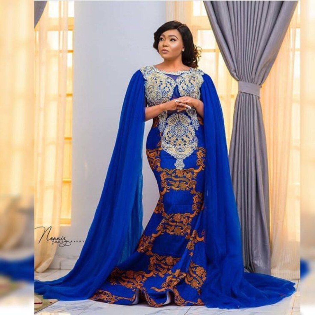 African Print Dress Ankara Dress African Prom Dress Ankara Mermaid ...