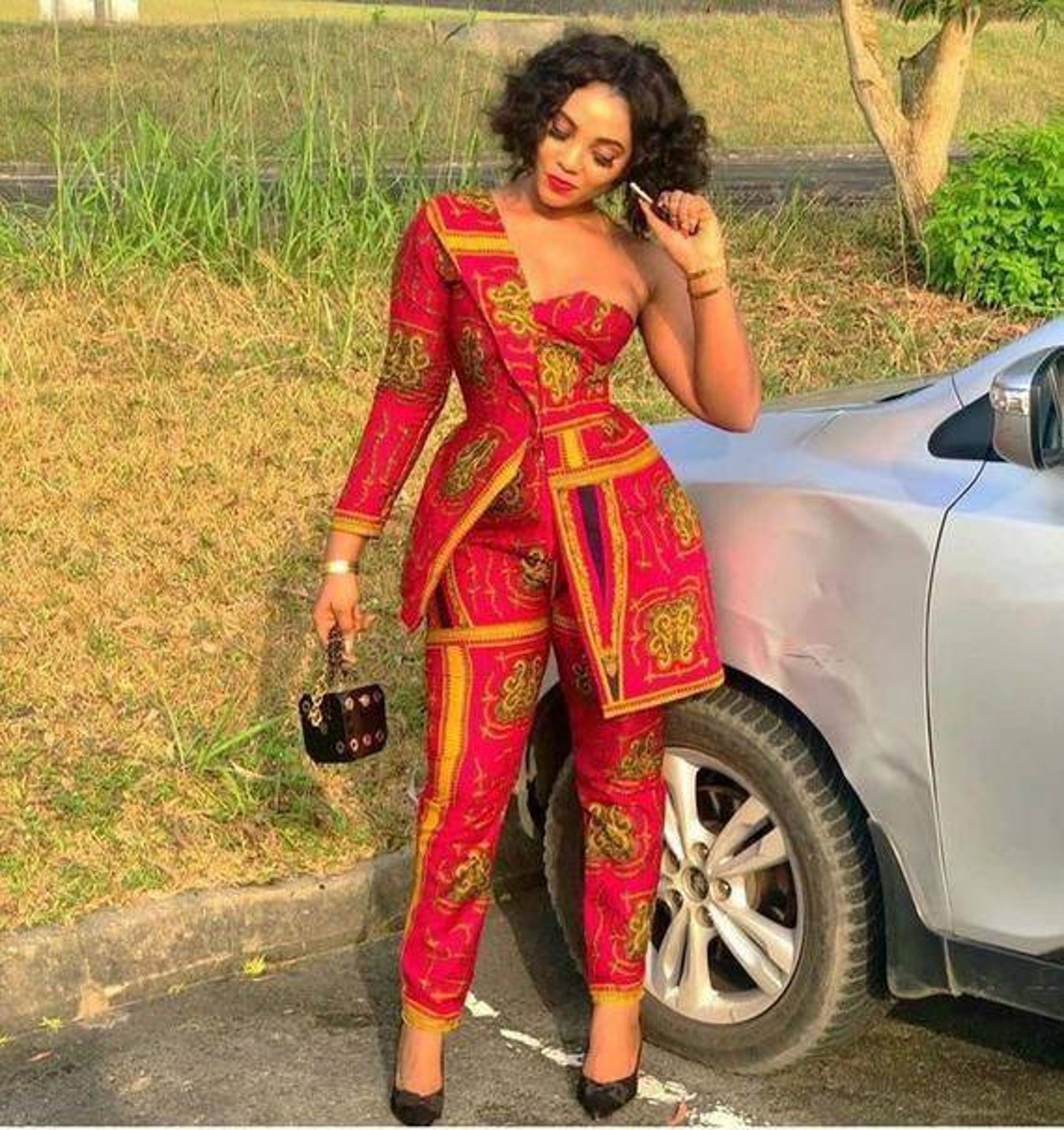Ankara Jumpsuit African Print Romper Ankara Clothing for Women African ...