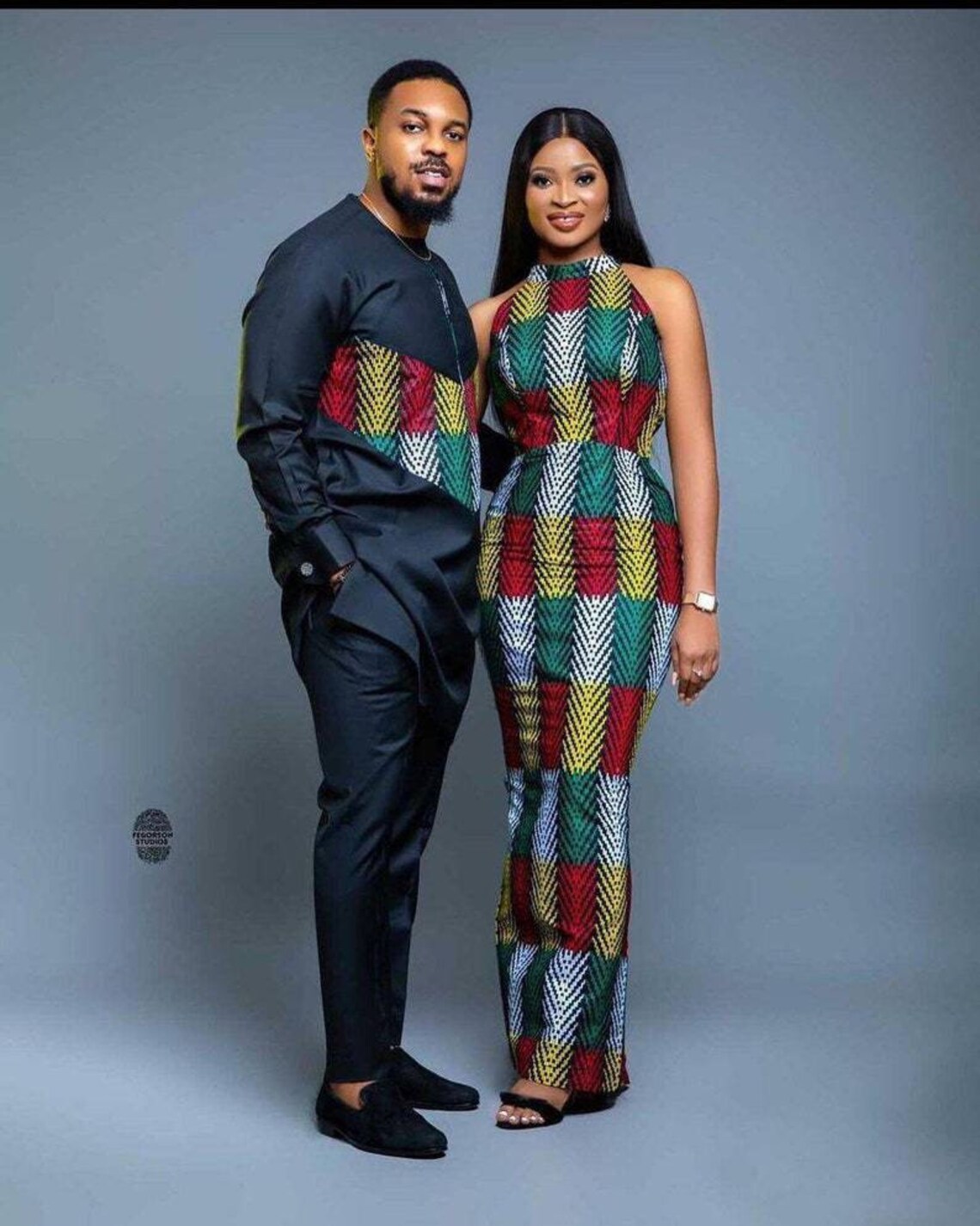 Couples Matching African Outfit African Couples Matching Set - Etsy