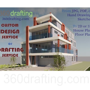 Custom DESIGN Service / DRAFTING Service / Floor Plan / House Plan / 2D ...