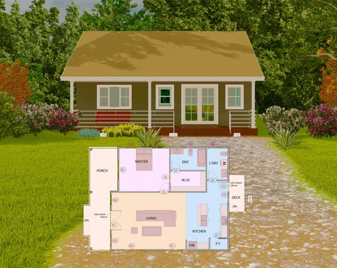 Pine Ridge House Plan, 2568 Square Feet - Etsy Canada