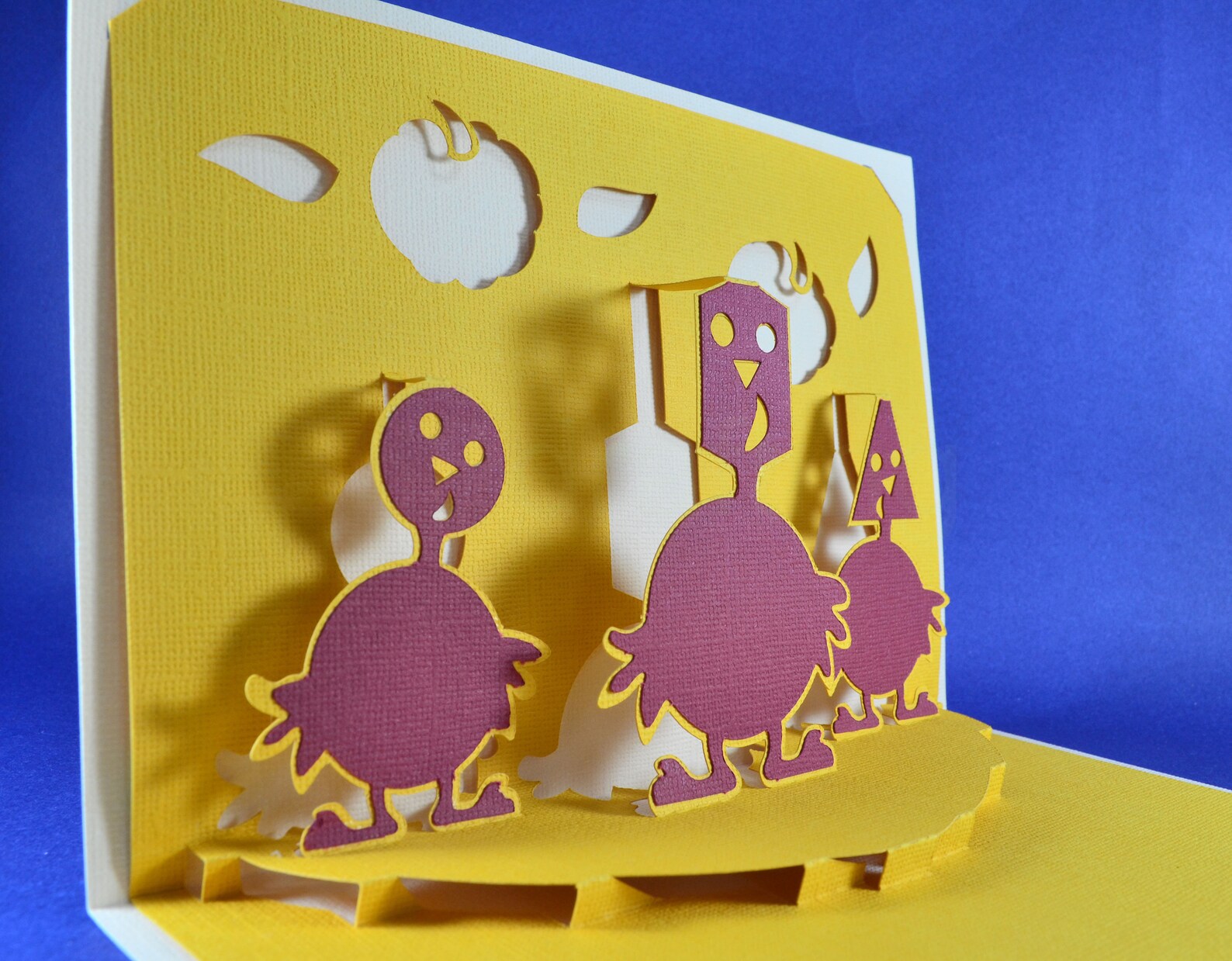 Template Pop up Cards 70110 / SVG / Cricut Template / 3D Pop up Card ...