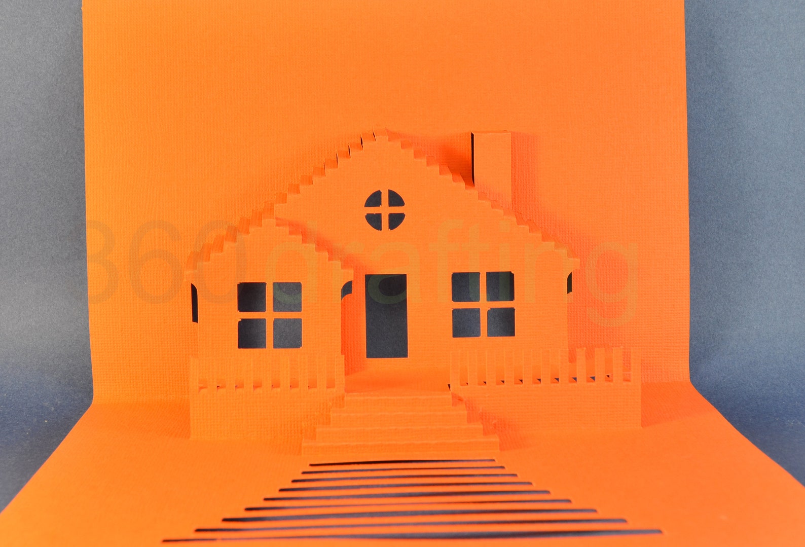 Template Pop up House Cards 70103 / SVG / Cricut Template / 3D Pop up ...