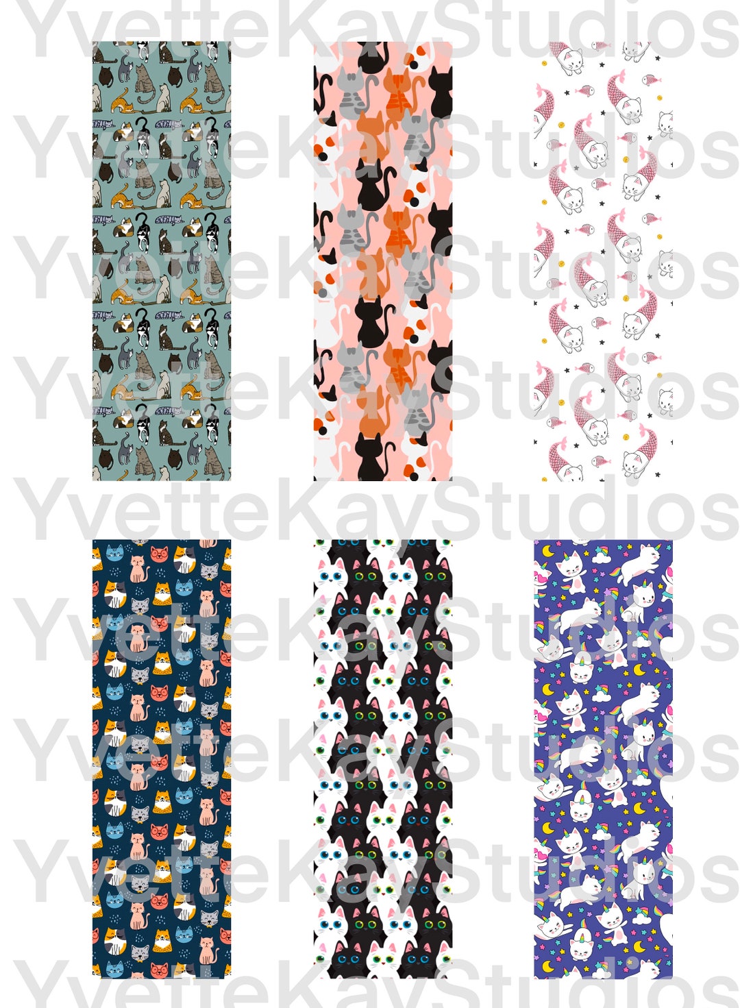 SEAMLESS Cat Pen Wrap for Epoxy Pens |PNG Not SVG| Digital Download - Etsy