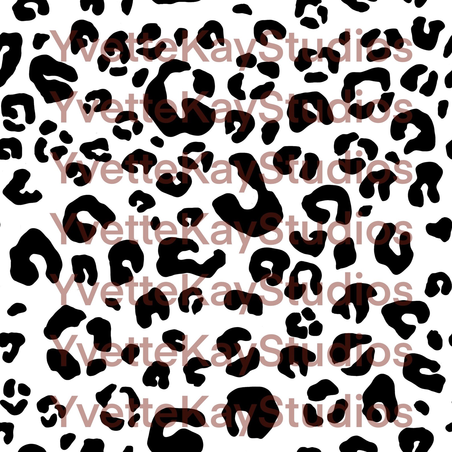 Leopard Spots Seamless Pattern PNG Digital File - Etsy