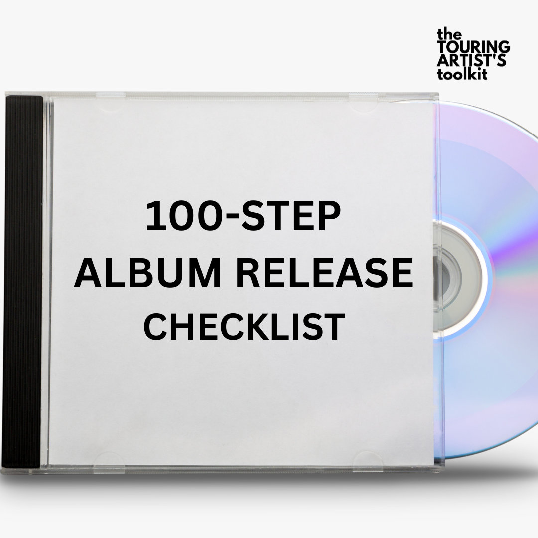 Album Release Checklist for Musicians Music Template To-do List to Do ...