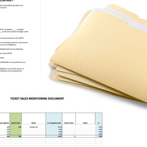 Music Industry Singer Songwriter Band Artist Templates and Examples Kit ...