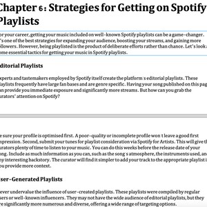 Spotify Secrets Ebook Spotify Book Music Streaming How to Boost ...