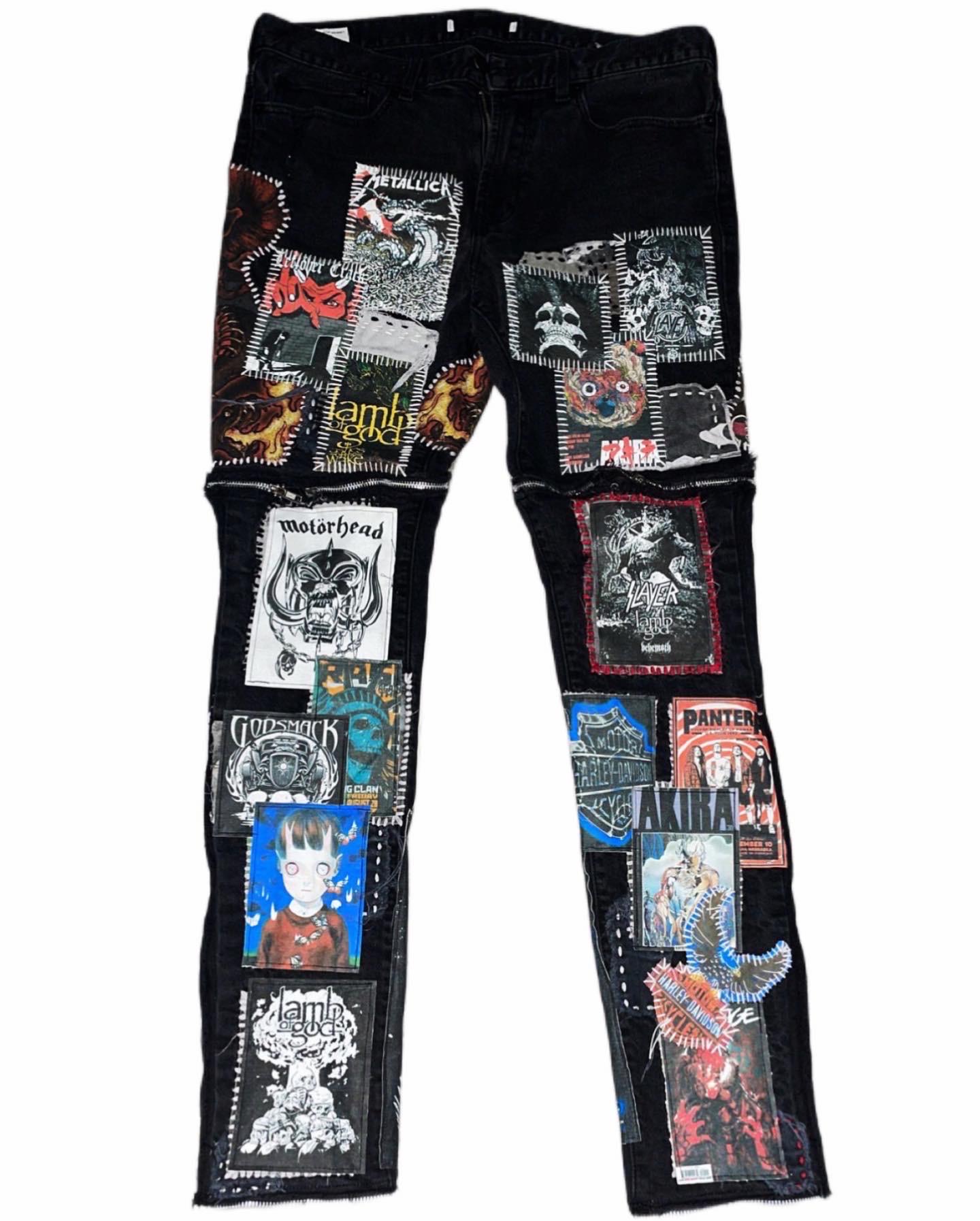 Custom Patched Pants - Etsy