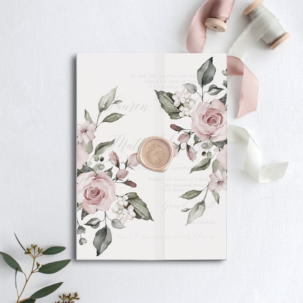 Invitation Wrap - Etsy