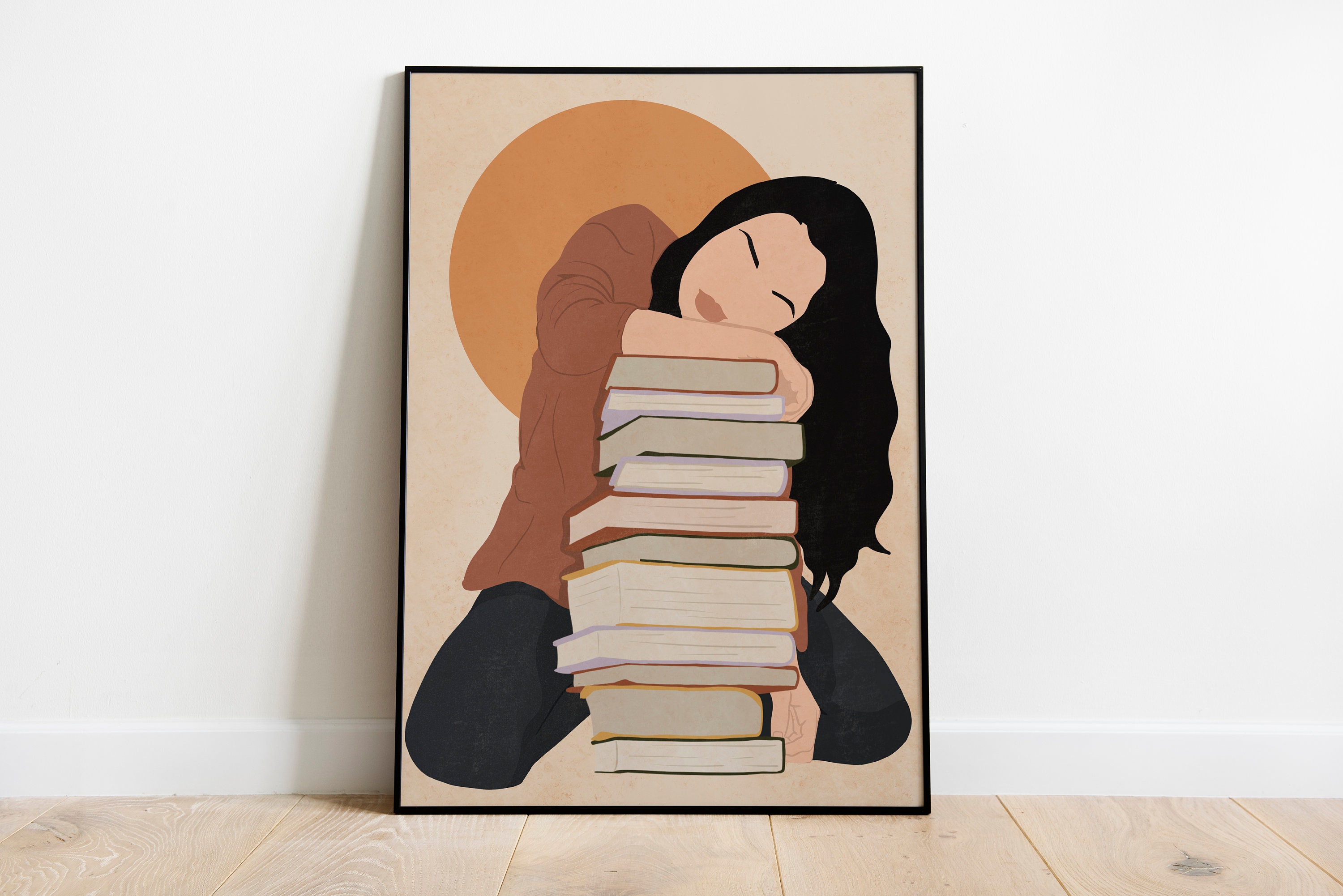 Woman Art Girl Print Boho Woman Illustration Woman Print - Etsy India