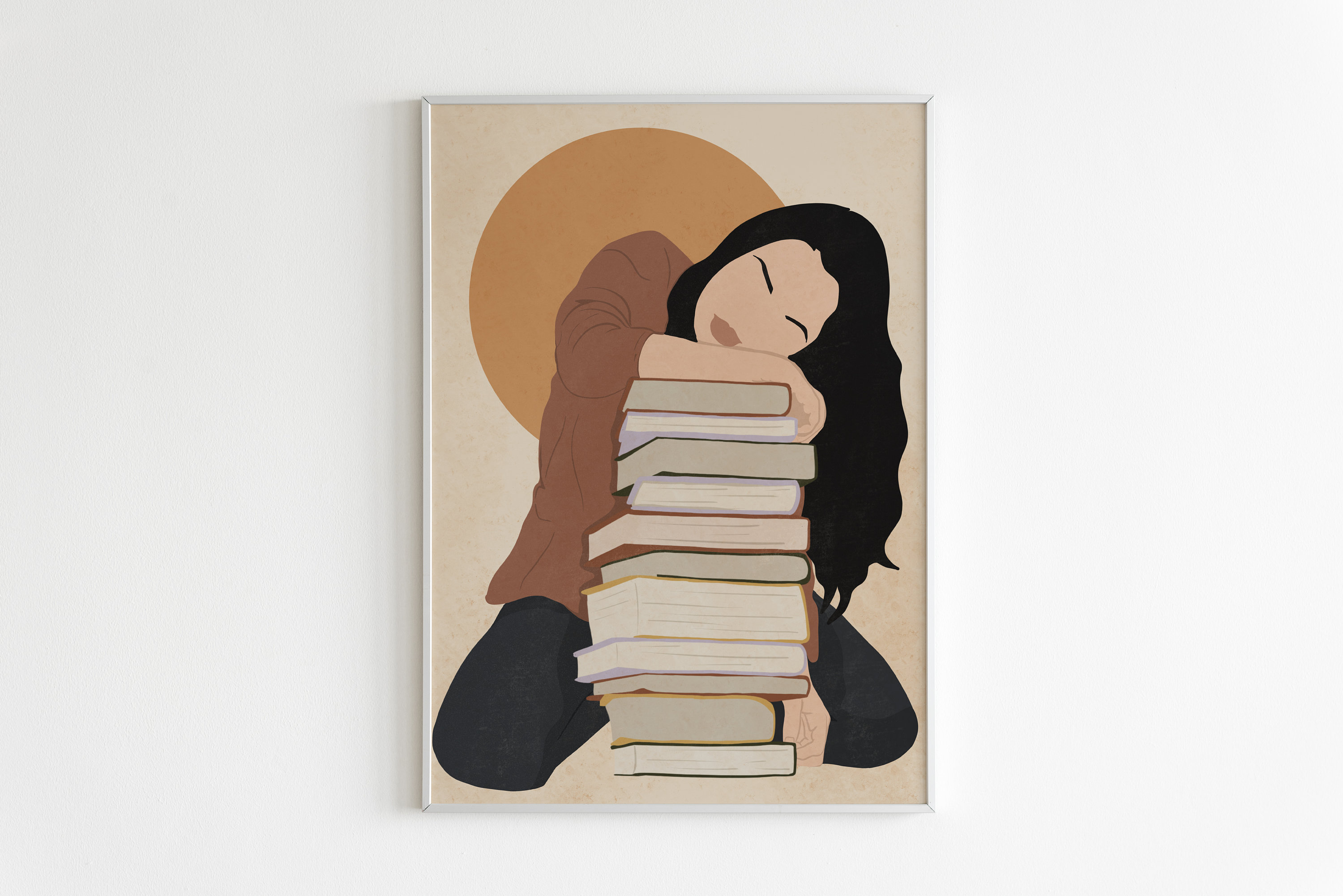 Woman Art Girl Print Boho Woman Illustration Woman Print - Etsy India