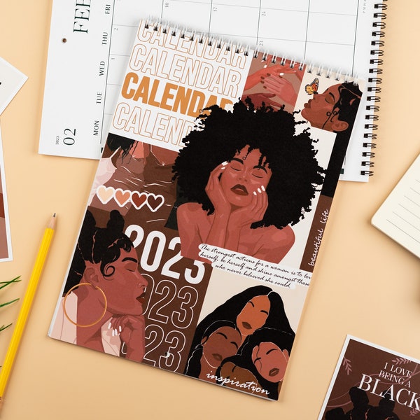 Girl Calendar - Etsy