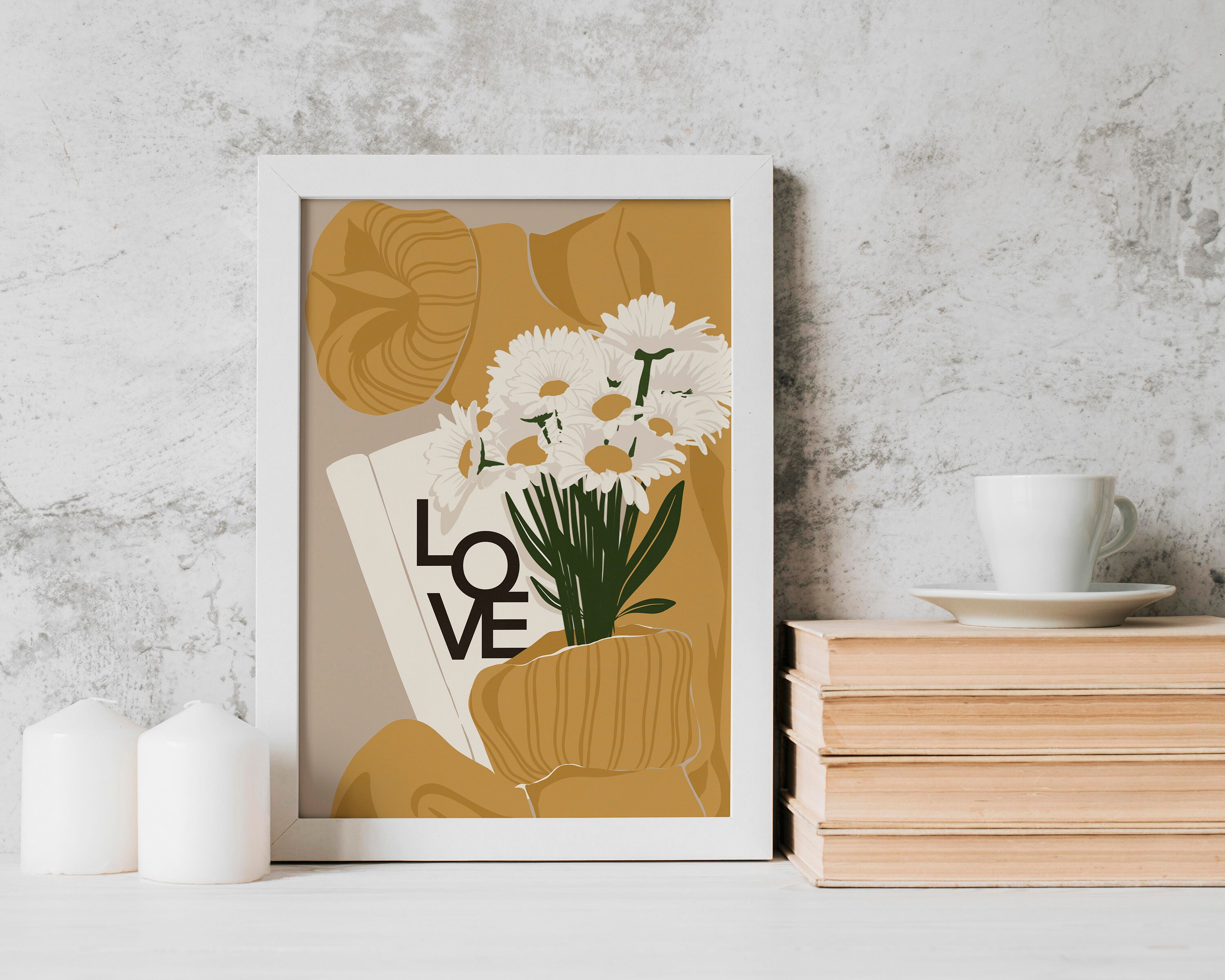 Digital Art Love Art Print Phrase and Saying Love Wall Art - Etsy