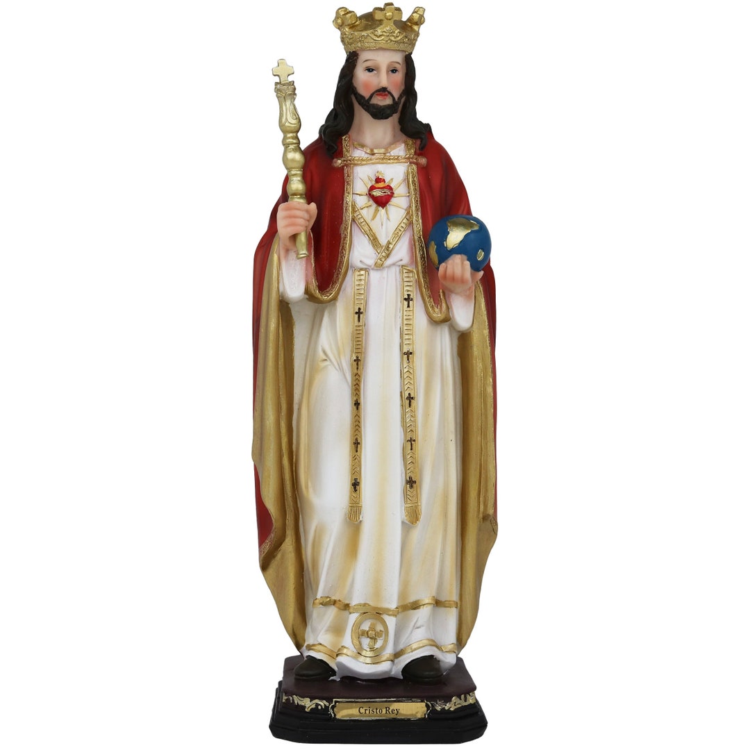 Cristo Rey 12" Religious Figure - Etsy