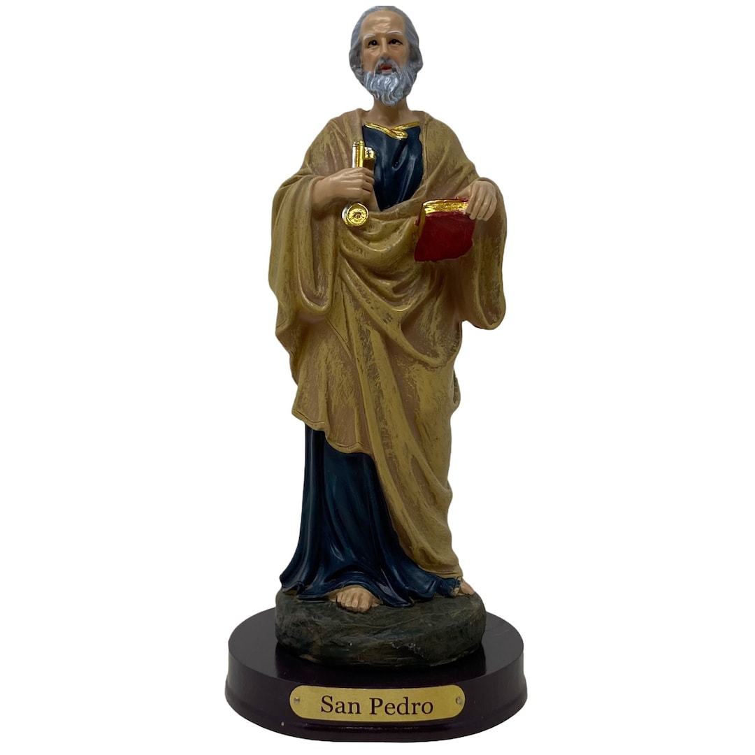San Pedro 8 Simon Pedro Apostol Religios Figure - Etsy