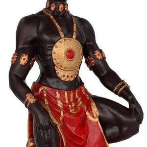 Chango Macho Orisha 12.5" Orisha De La Justicia, De Los Rayos, Del ...